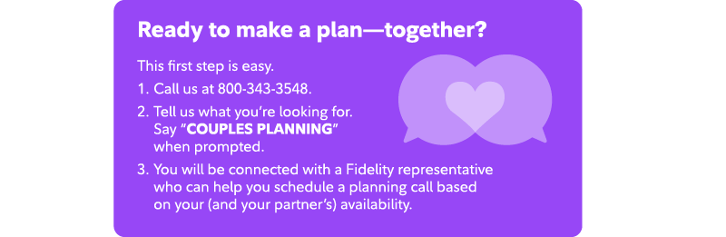 Planning with your partner | Women Talk Money | Fidelity