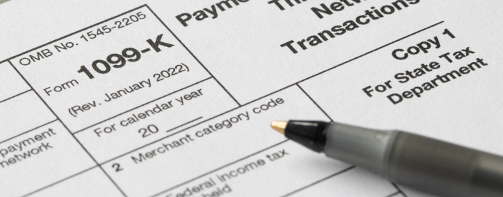 What is Form 1099-K and its reporting threshold? | Fidelity