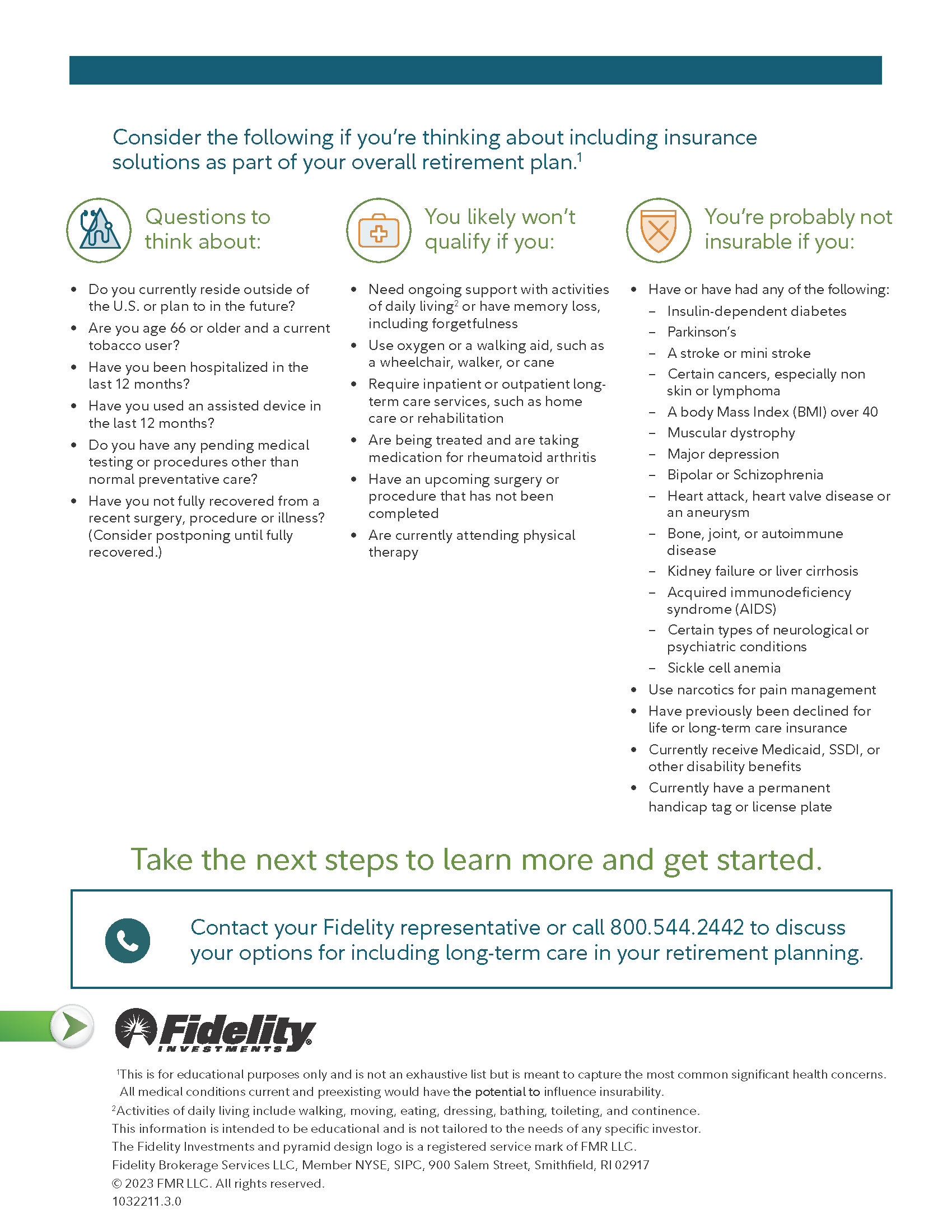 Long-term care planning considerations | Fidelity