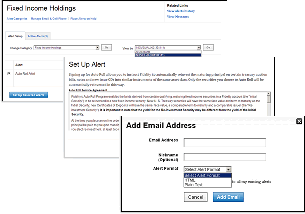 Fidelity Investments: Auto Roll Program