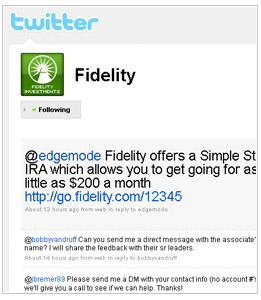 Fidelity Investments on Twitter